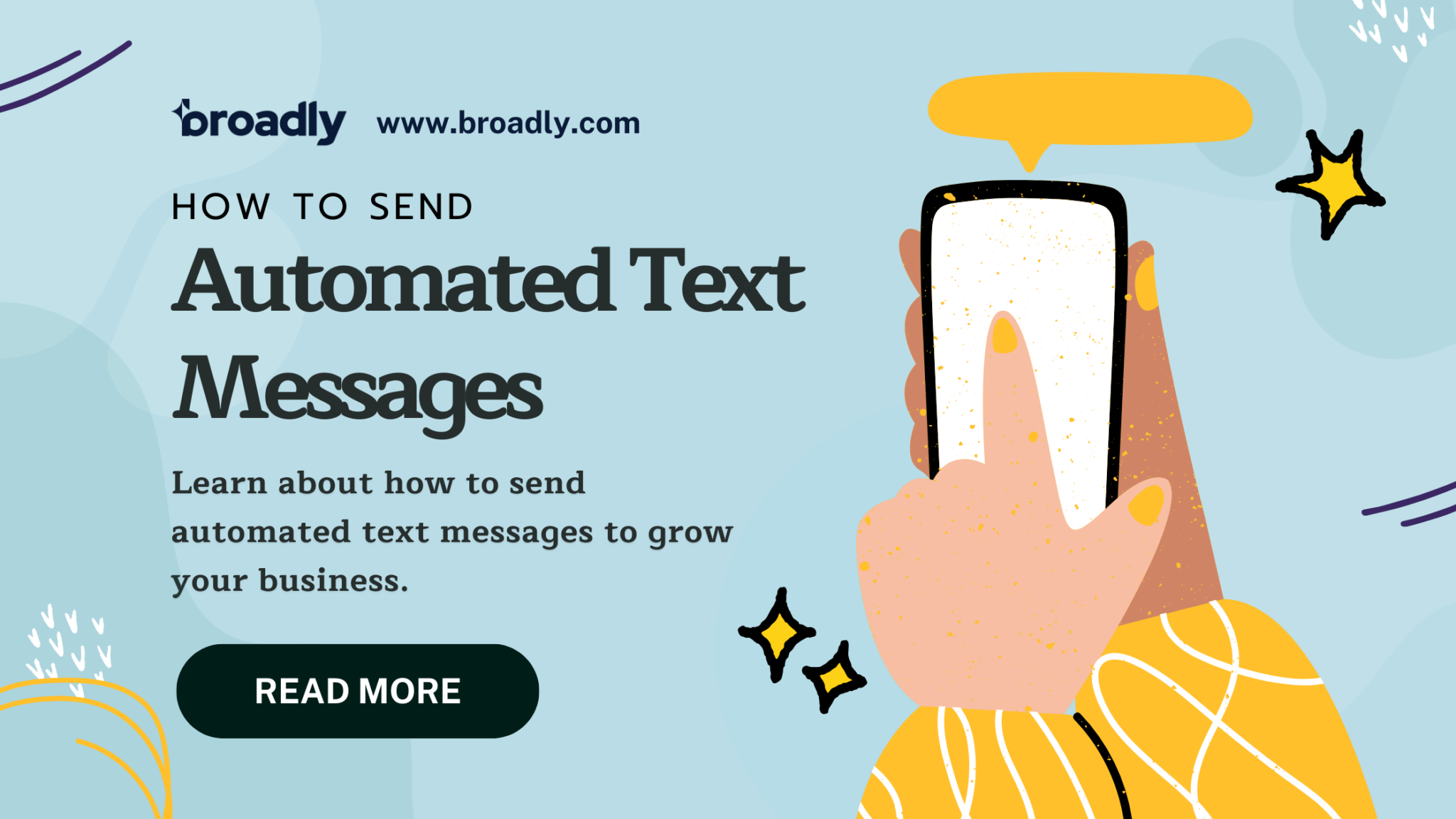 How to Send Automated Text Messages - Broadly