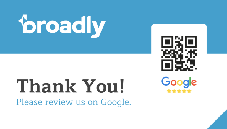 Review Us on Google Business Templates - Broadly
