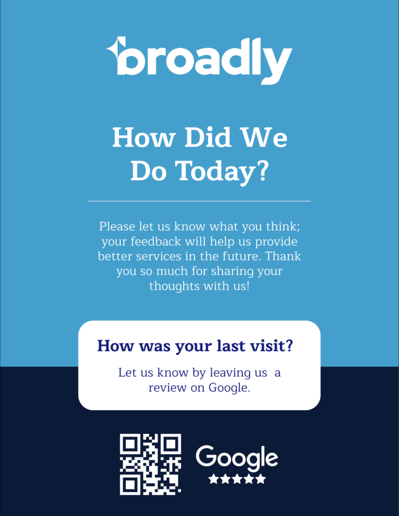 Review Us on Google Business Templates - Broadly