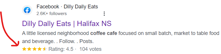 How Many Recommendations Are Needed for a Facebook Rating?