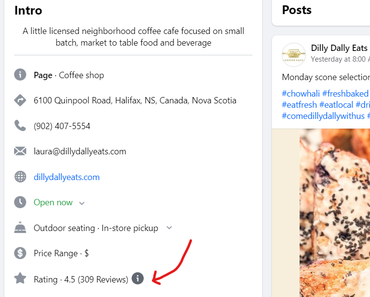 How Many Recommendations Are Needed for a Facebook Rating?